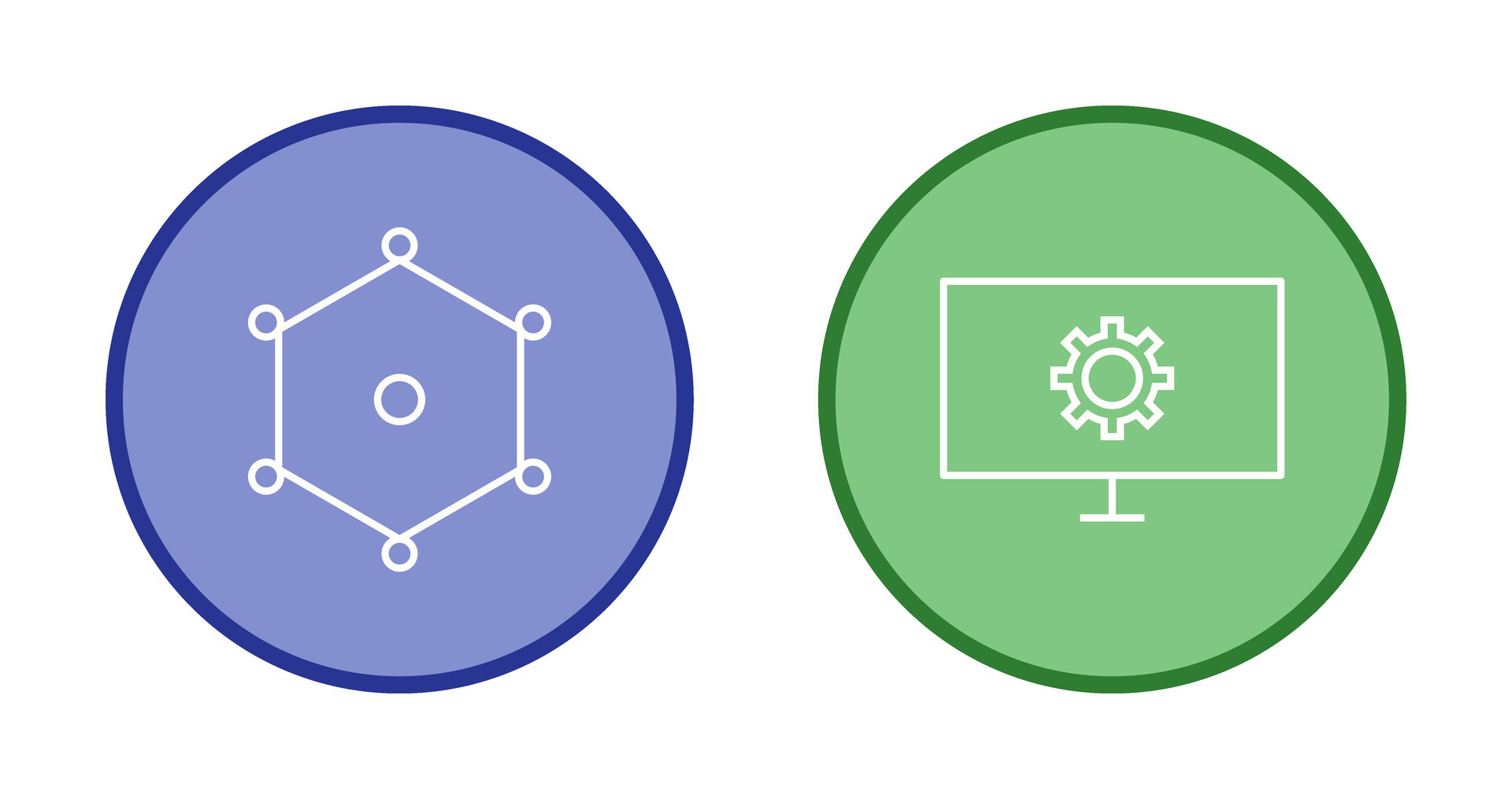nodes and network setting Icon 33009607 Vector Art at Vecteezy