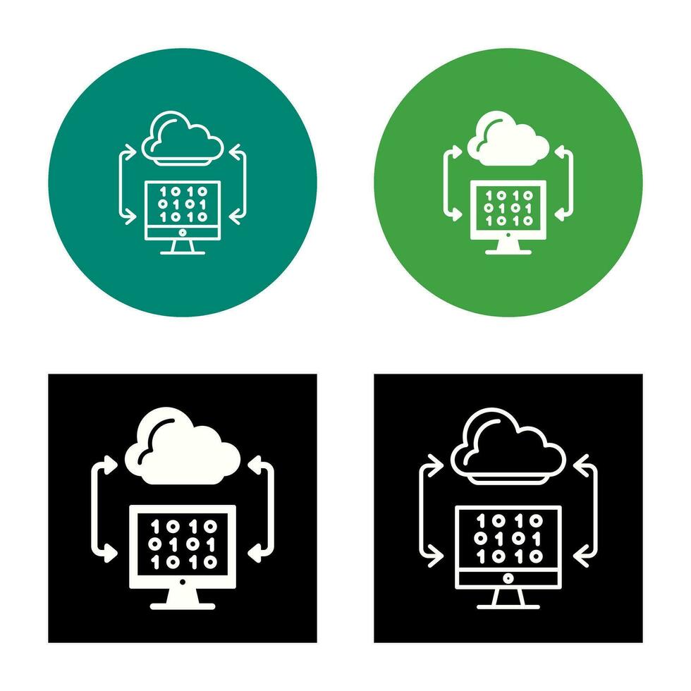 Cloud Coding Vector Icon 33015302 Vector Art at Vecteezy