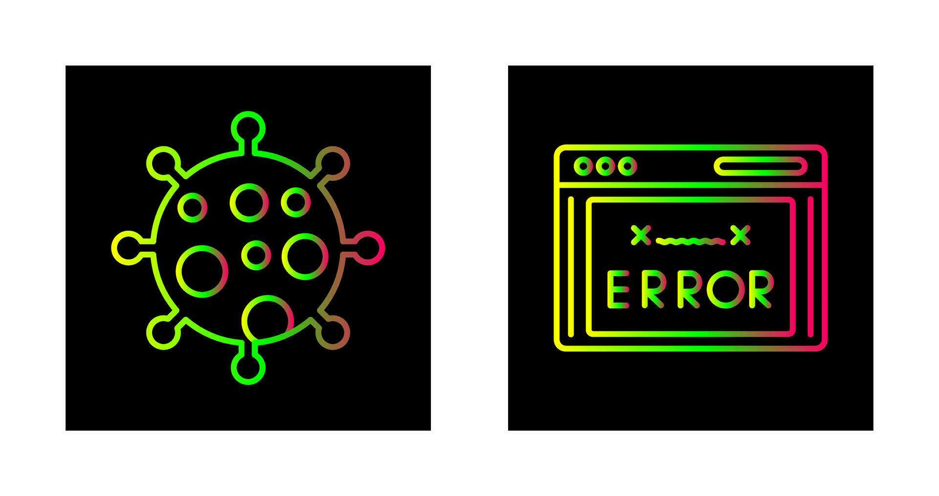 Virus and Error Code Icon 33016737 Vector Art at Vecteezy