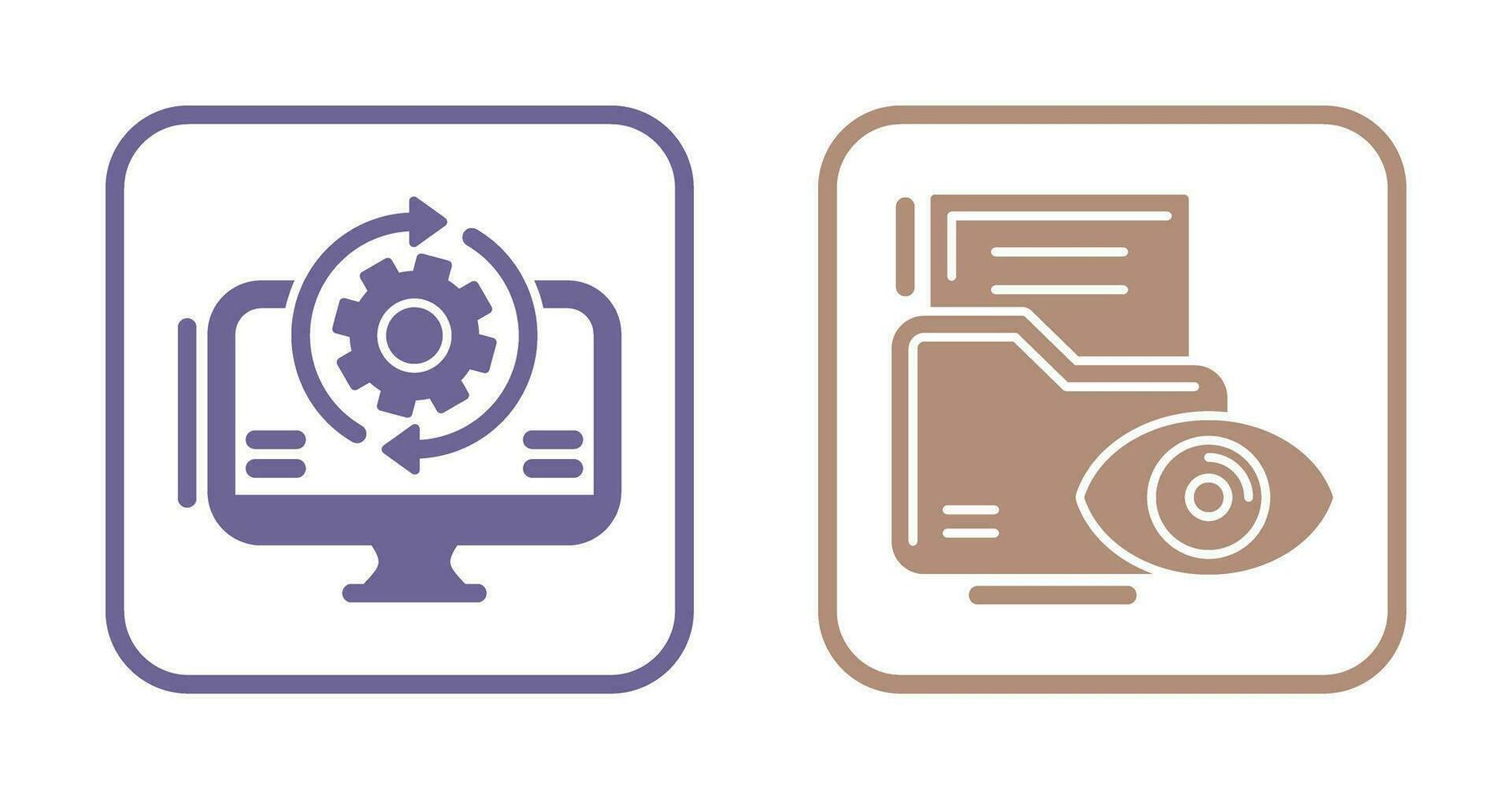 Synchronization And Data Visualization Icon 33024131 Vector Art At Vecteezy
