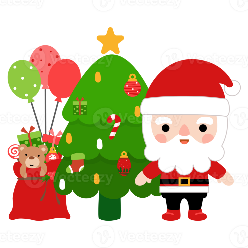 Santa Claus clipart, Merry Christmas and happy new year 33026748 PNG