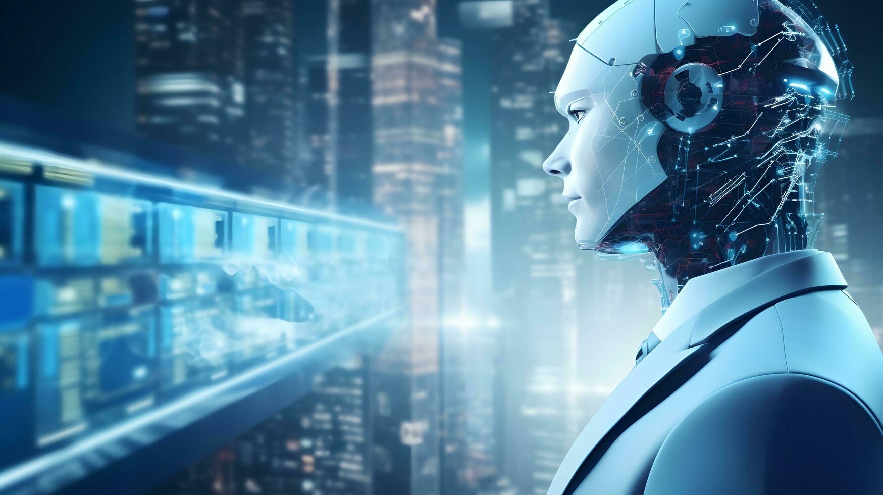 future artificial intelligence robot ai generate 33027620 Stock Photo ... future artificial intelligence robot ai generate 33027620 Stock Photo ...