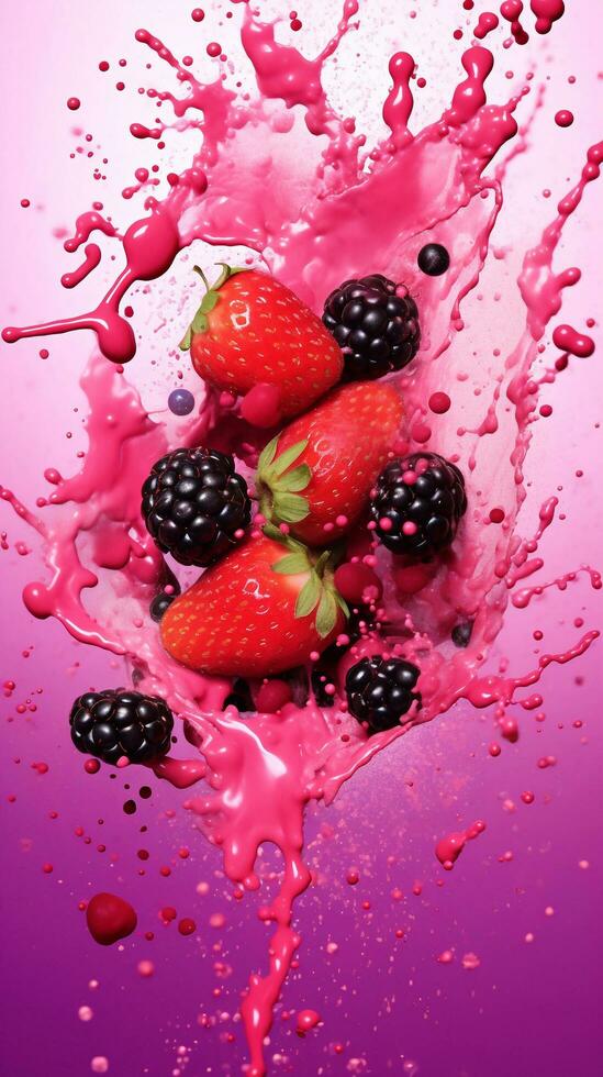 Berry Splash Stock Photos, Images and Backgrounds for Free Download