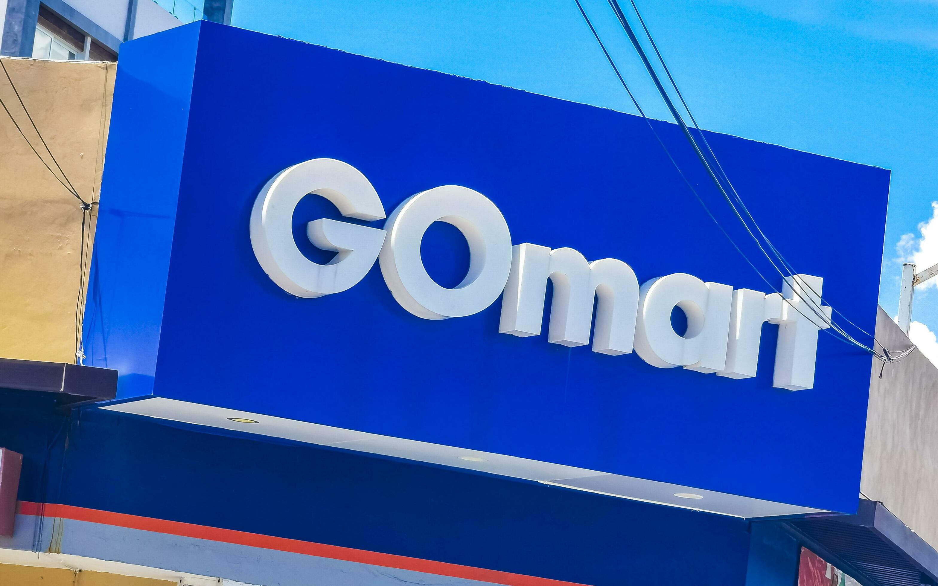 Playa del Carmen Quintana Roo Mexico 2022 Mexican Go Mart Gomart shop store petrol gas station ...