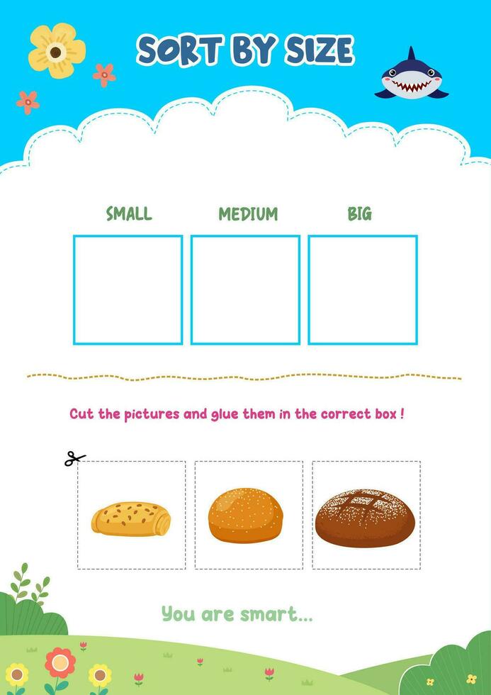 Sorting pictures according to size 33042003 Vector Art at Vecteezy Sorting pictures according to size 33042003 Vector Art at Vecteezy