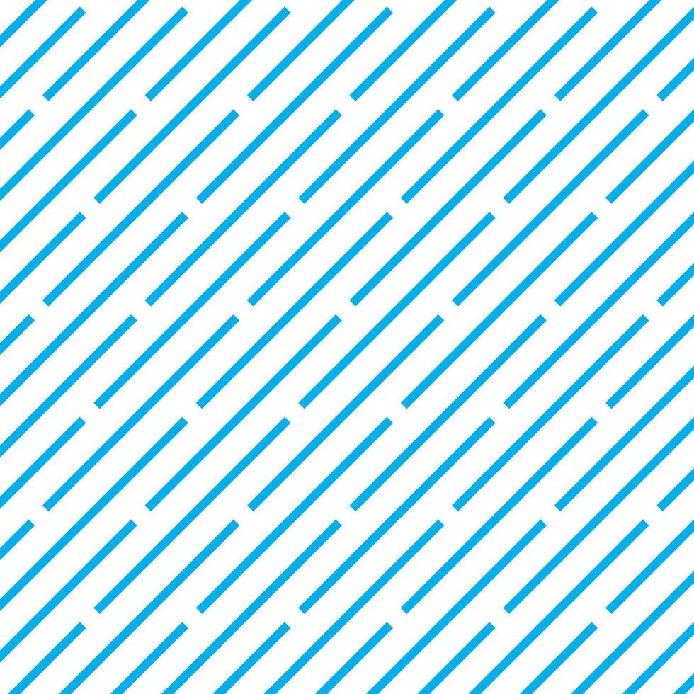 Modern Simple Vector Abstract Trendy Sky Color Half Line Daigonal Wavy Pattern Art On White