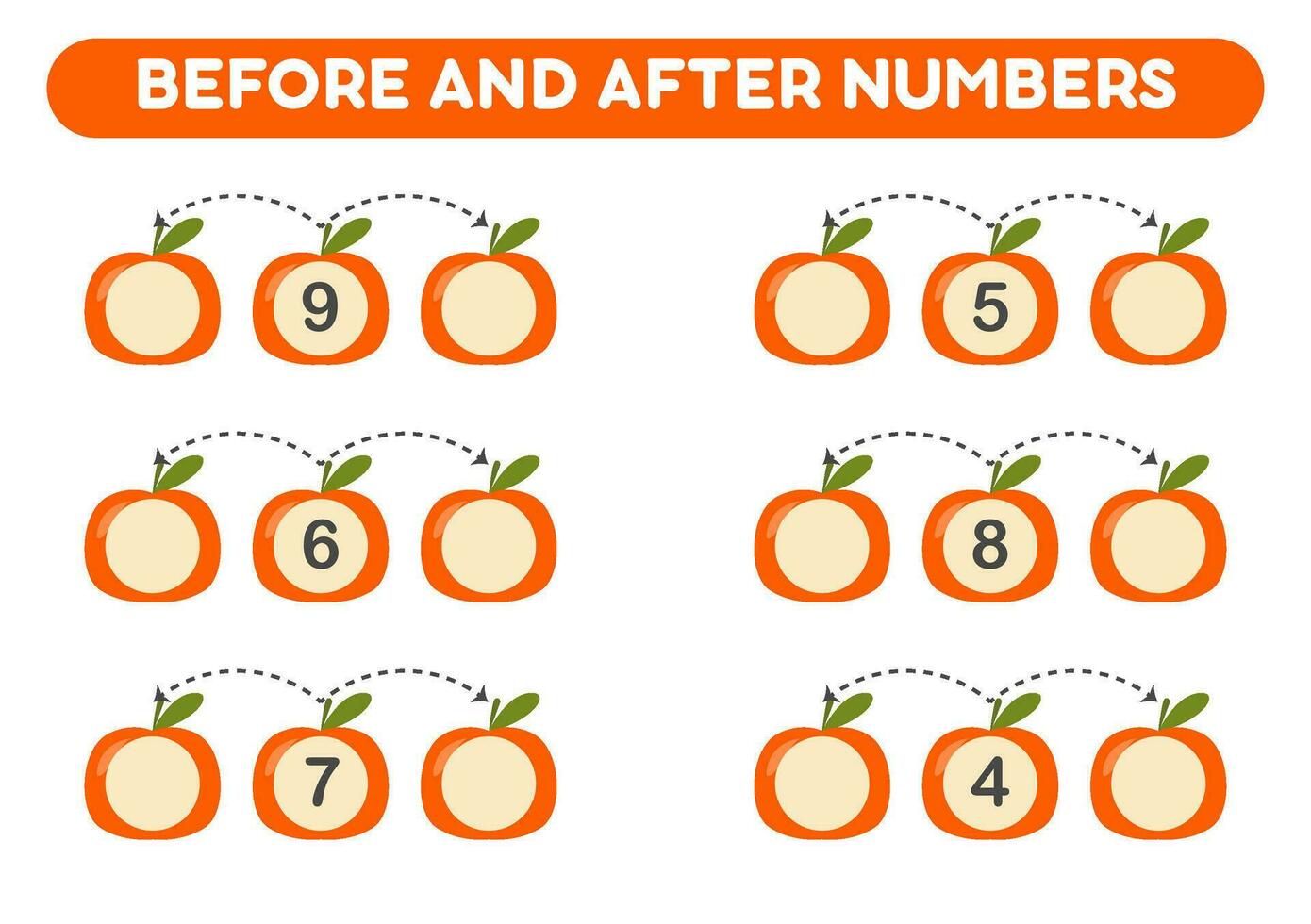 matemáticas juego para niños. antes de y después números. imprimible ... matemáticas juego para niños. antes de y después números. imprimible ...