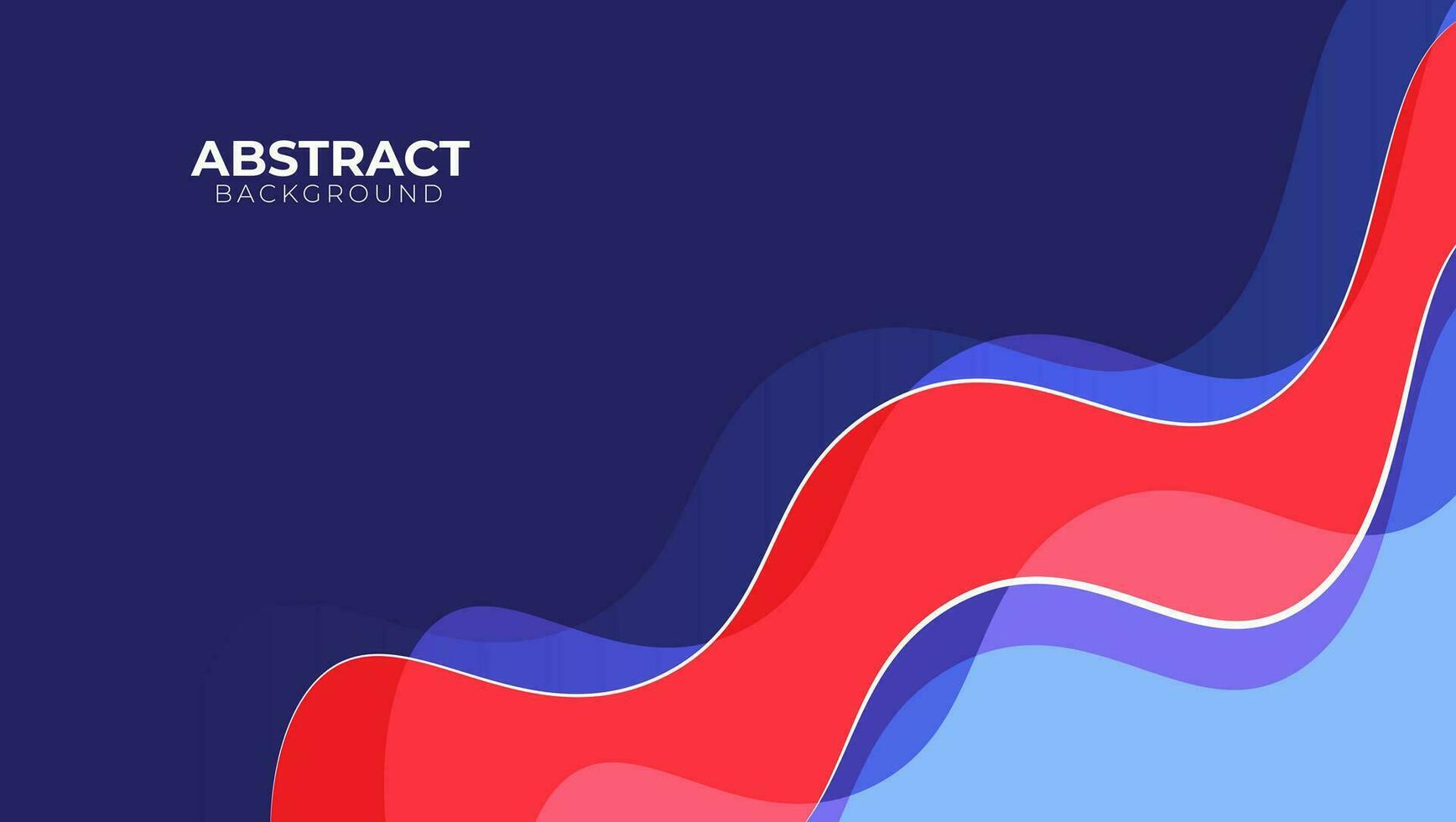 resumen ola azul y rojo en un oscuro azul antecedentes vector 33045585 ...