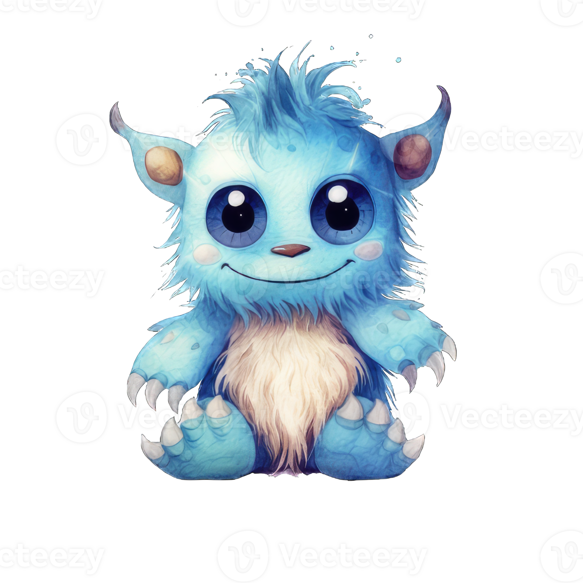 cute colorful monster alien png transparent background 33045841 PNG