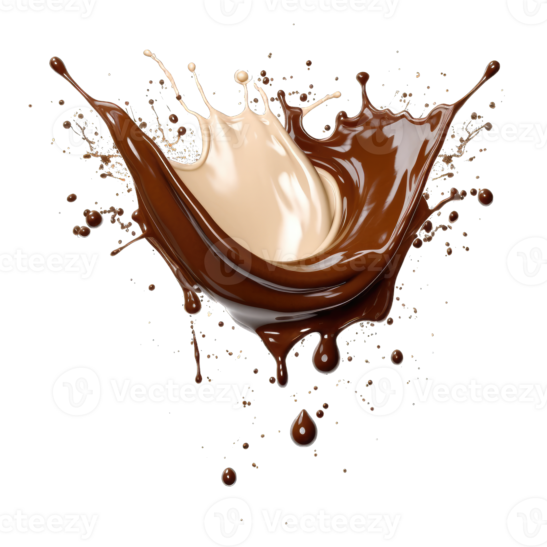 chocolate splashes png transparent background 33045843 PNG