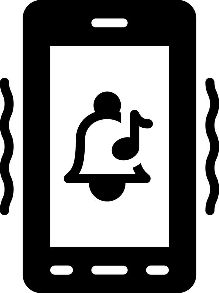 solid icon for ringtone 33049922 Vector Art at Vecteezy