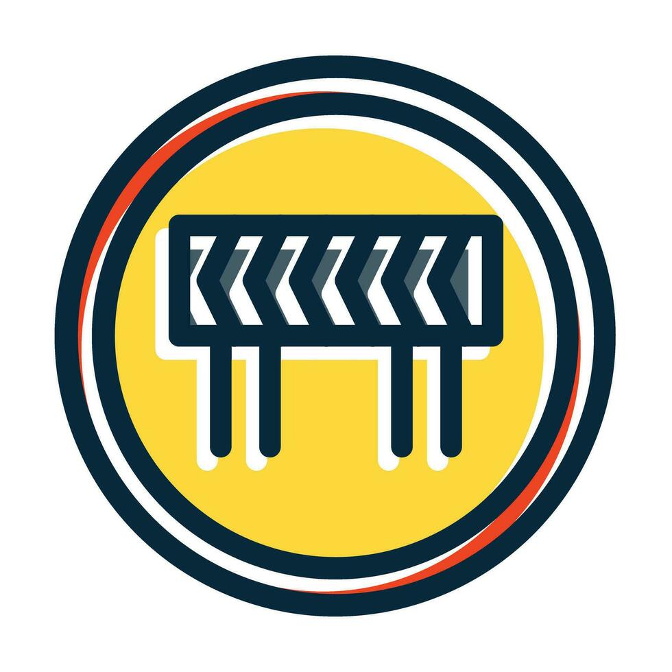 Curve Vector Thick Line Filled Dark Colors Icons For Personal And ...