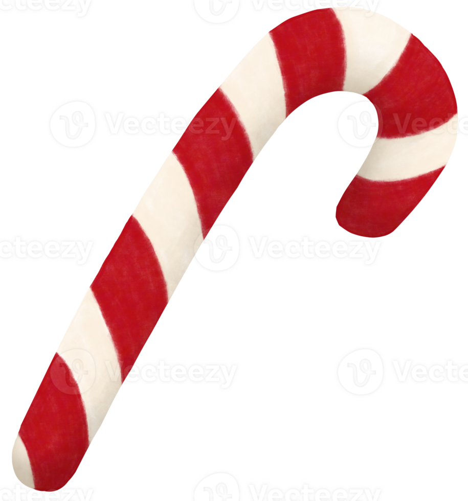 Candy Cane Christmas Decorative Element 33053439 Png