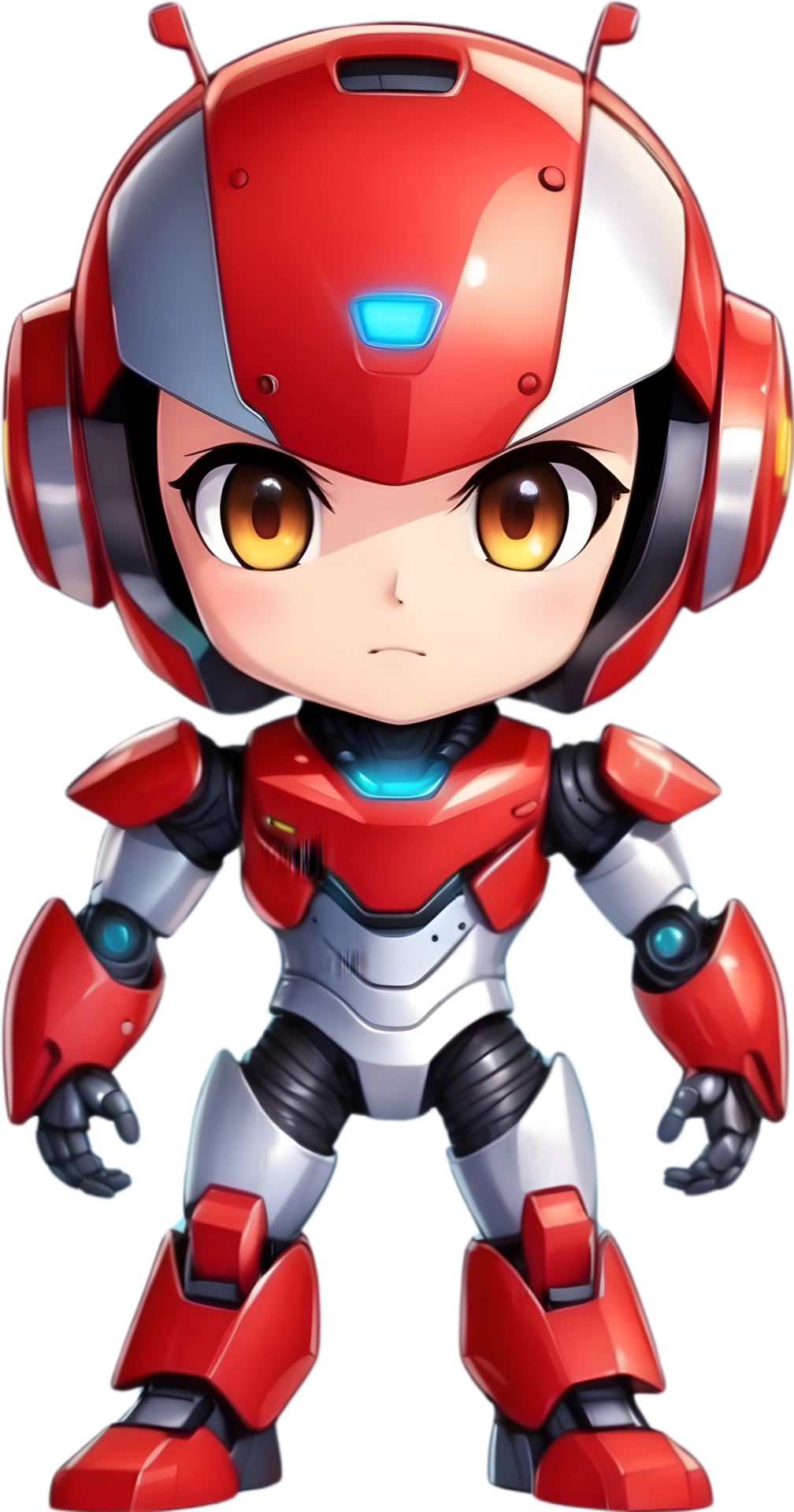 cute boy robot, adorable android, boy robot design, kid-friendly robot ai generative 33054610 PNG
