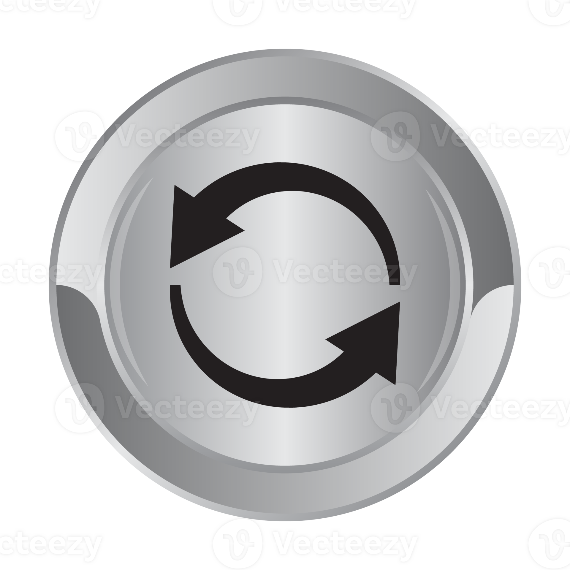 Refresh Button, Refreshing Badge, Restart Button, Reboot Sign, Reloading Symbol, Repeat Sign ...