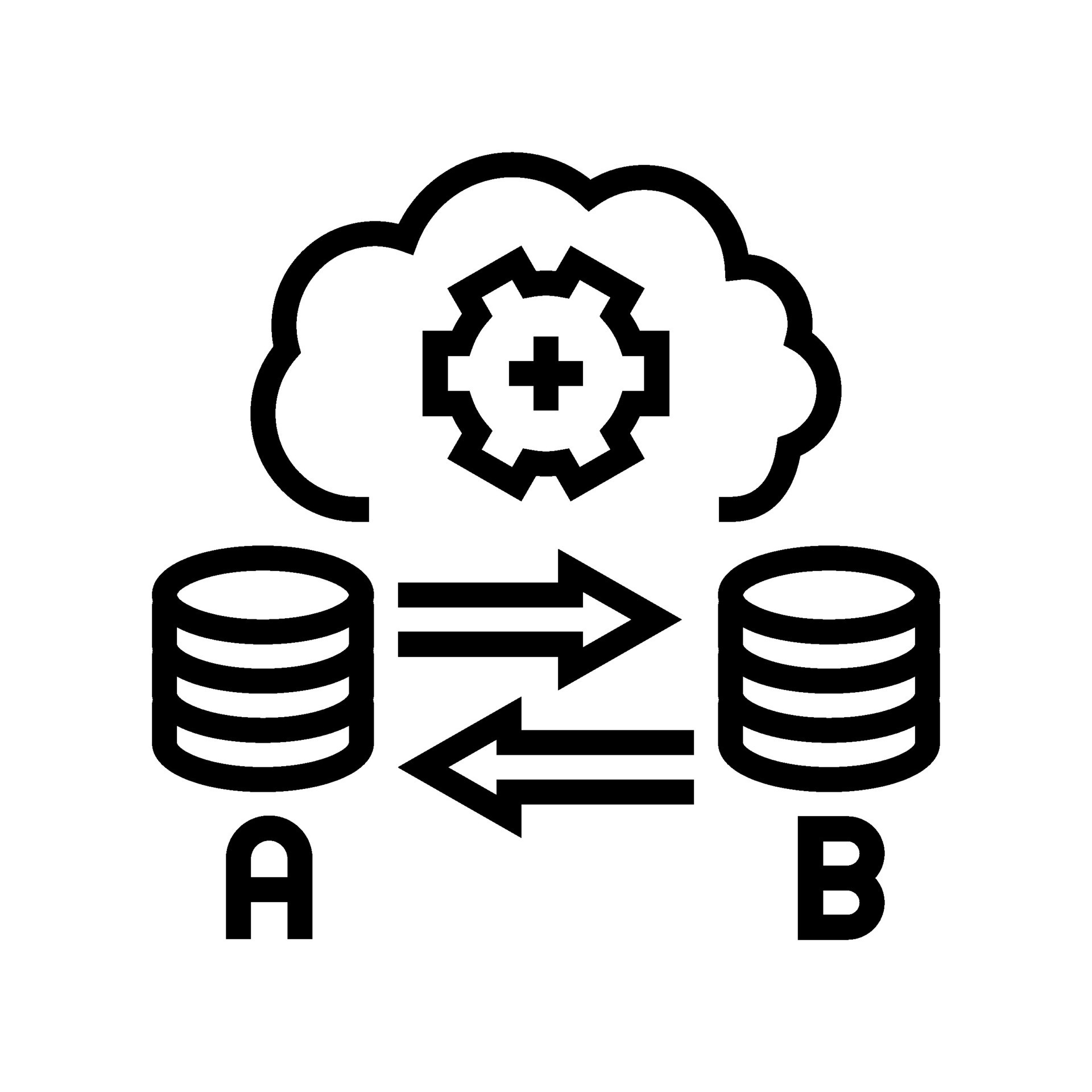 replication database line icon vector illustration 33063227 Vector Art ... replication database line icon vector illustration 33063227 Vector Art ...