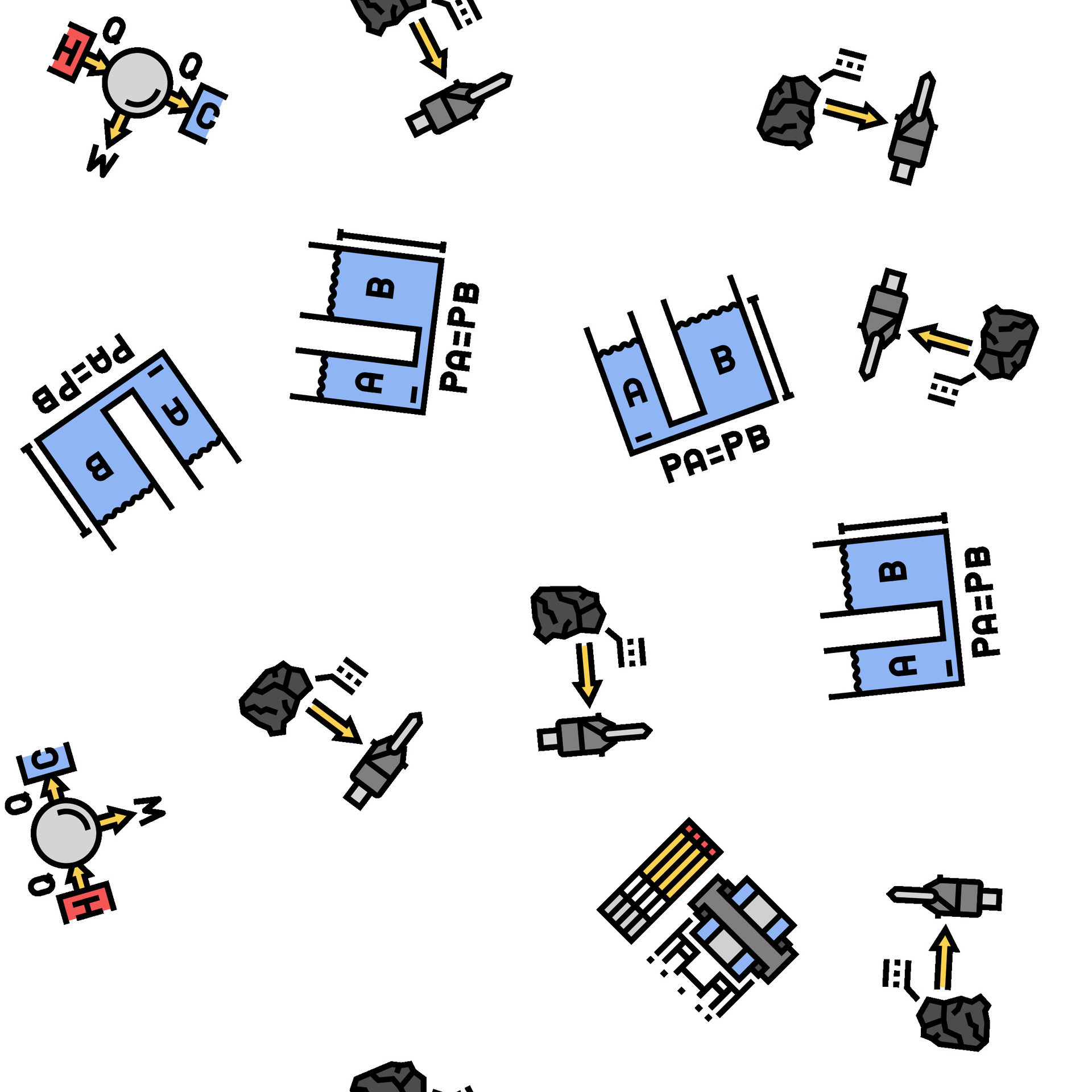 mecánico tecnología ingeniero vector sin costura modelo 33063474 Vector ...