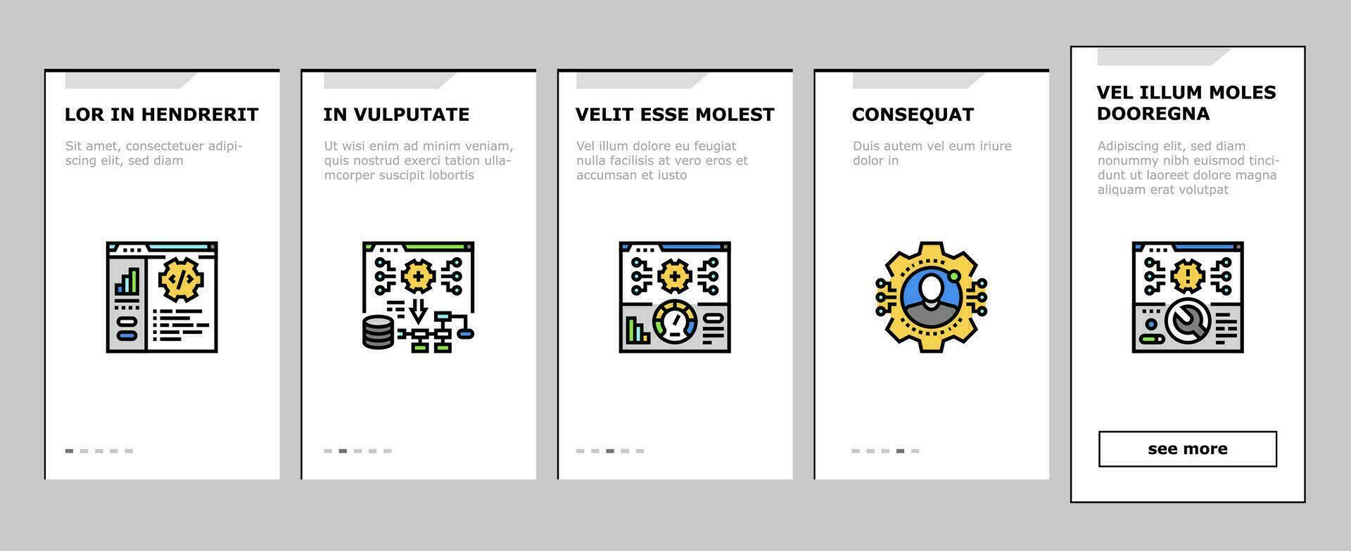system analyst data onboarding icons set vector 33063602 Vector Art at ... system analyst data onboarding icons set vector 33063602 Vector Art at ...