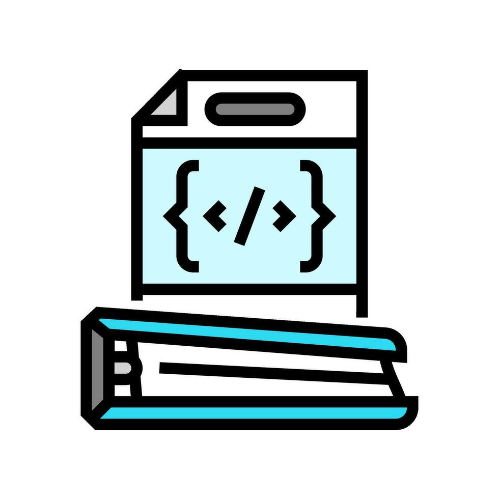 software documentation technical writer color icon vector illustration 33063859 Vector Art at ...