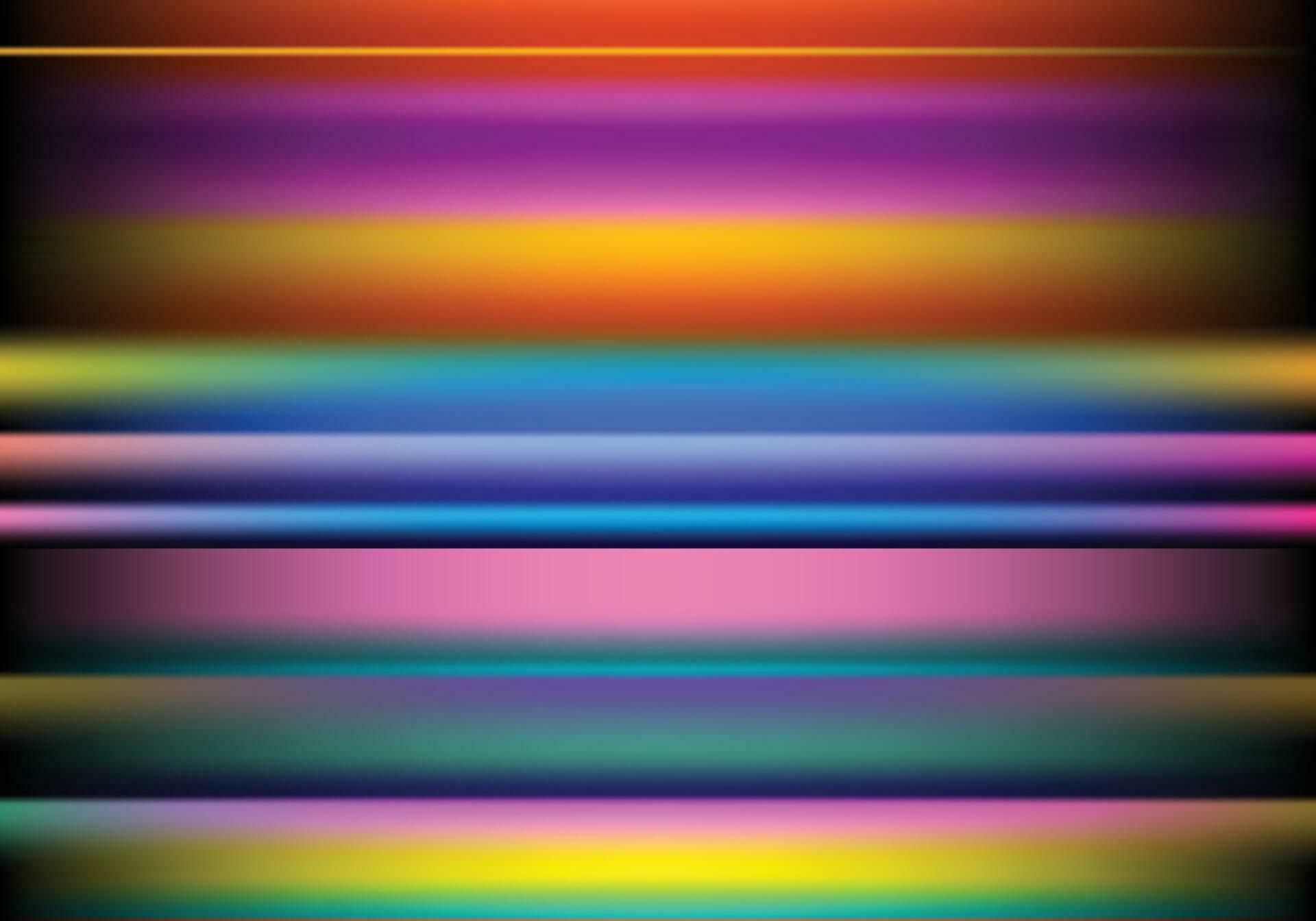 horizontal rainbow stripes color background for vector background ...
