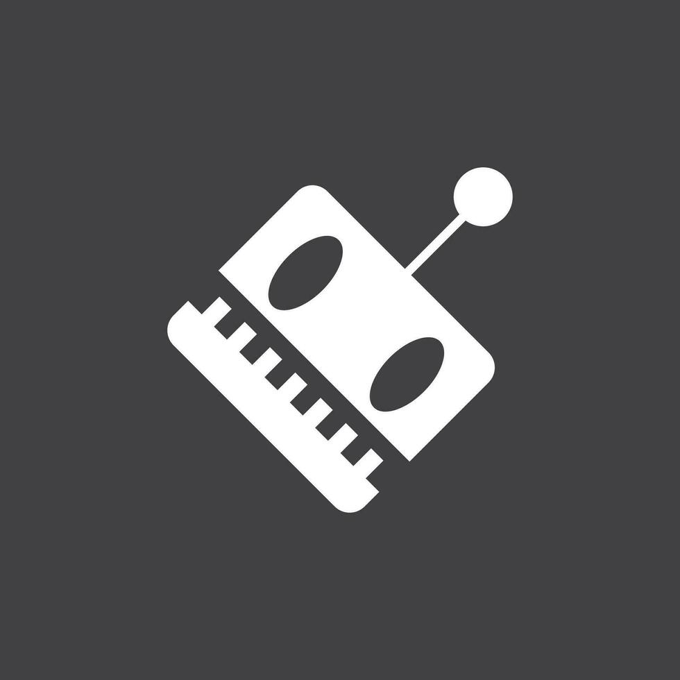 Robot logo template vector icon illustration design 33070733 Vector Art ...