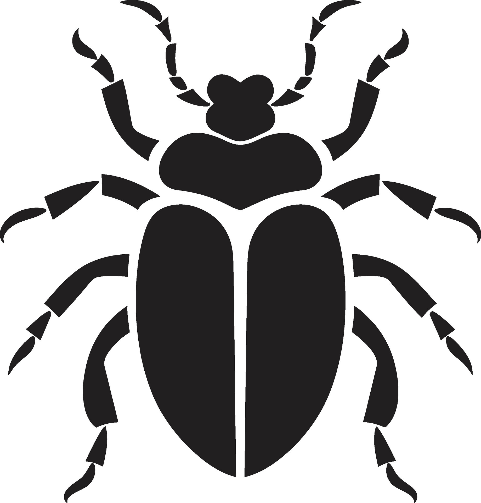 Graceful Beetle Badge Beetle Crest Design 33076118 Vector Art at Vecteezy