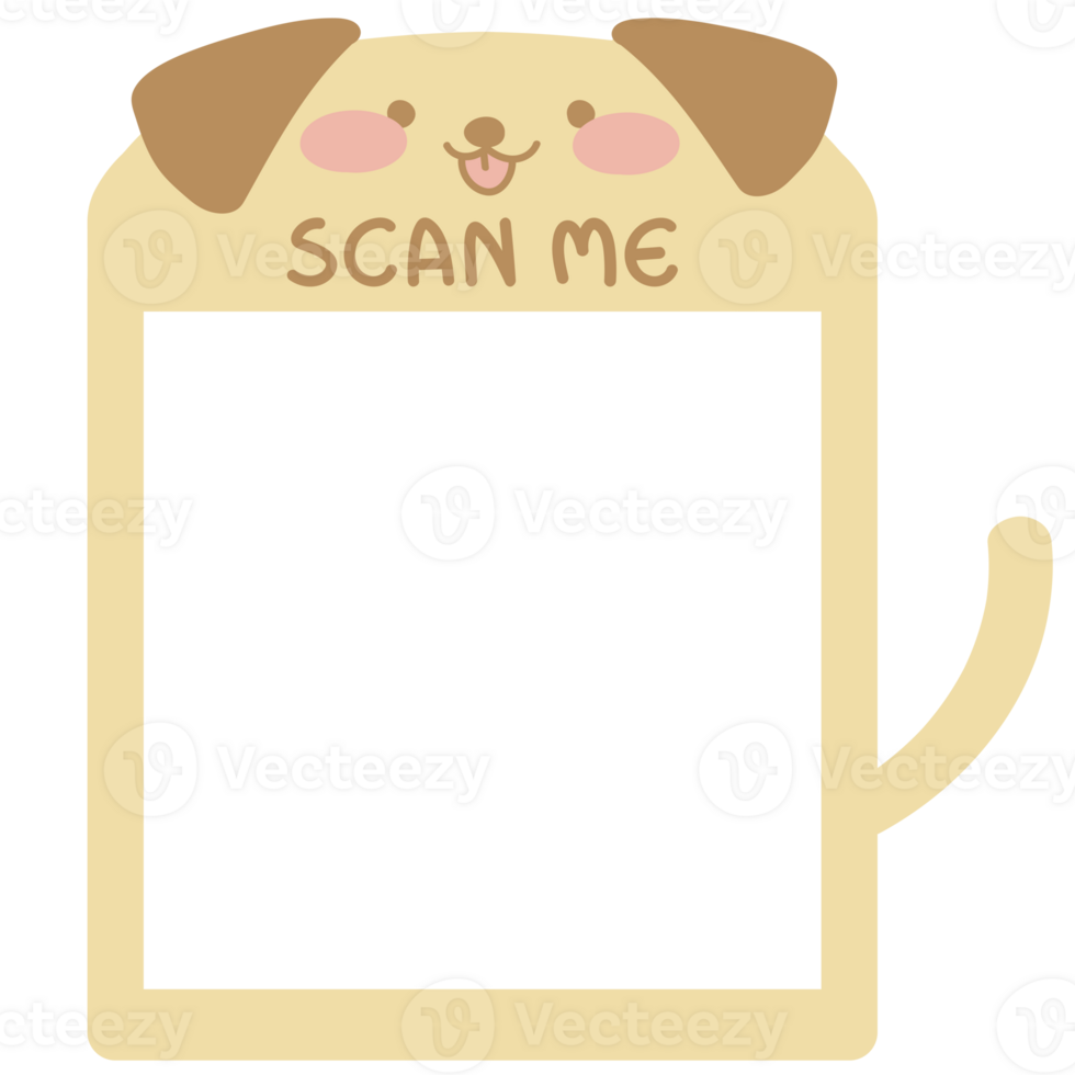 Scan Me Qr Code Template Qr Code Frame Illustration For Mobile Apps Payment Apps And Morecute