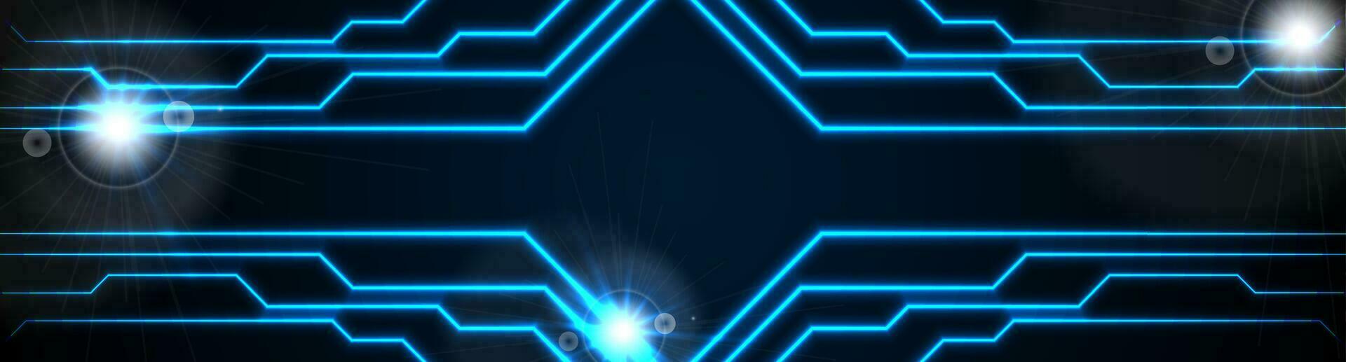 Glowing blue neon circuit board lines background 33078880 Vector Art at ... Glowing blue neon circuit board lines background 33078880 Vector Art at ...