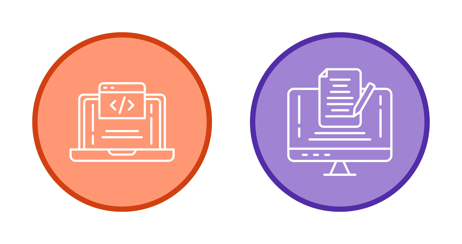 Coding and Note Icon 33084421 Vector Art at Vecteezy