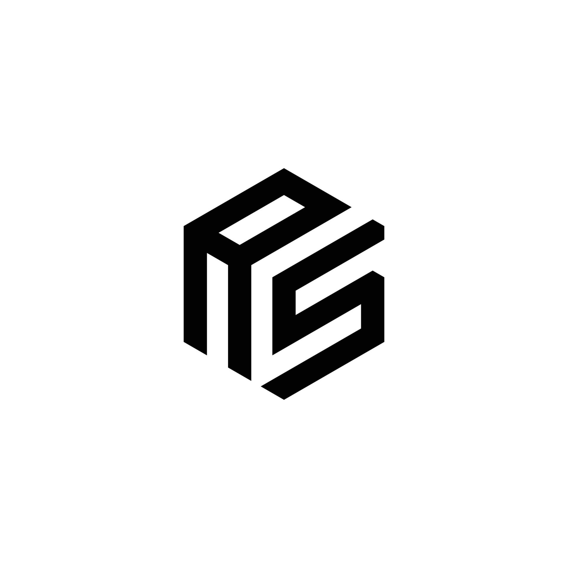 Monogram Letter As Modern Initial Logo Design As Linked Circle Uppercase Monogram Logo 33085002