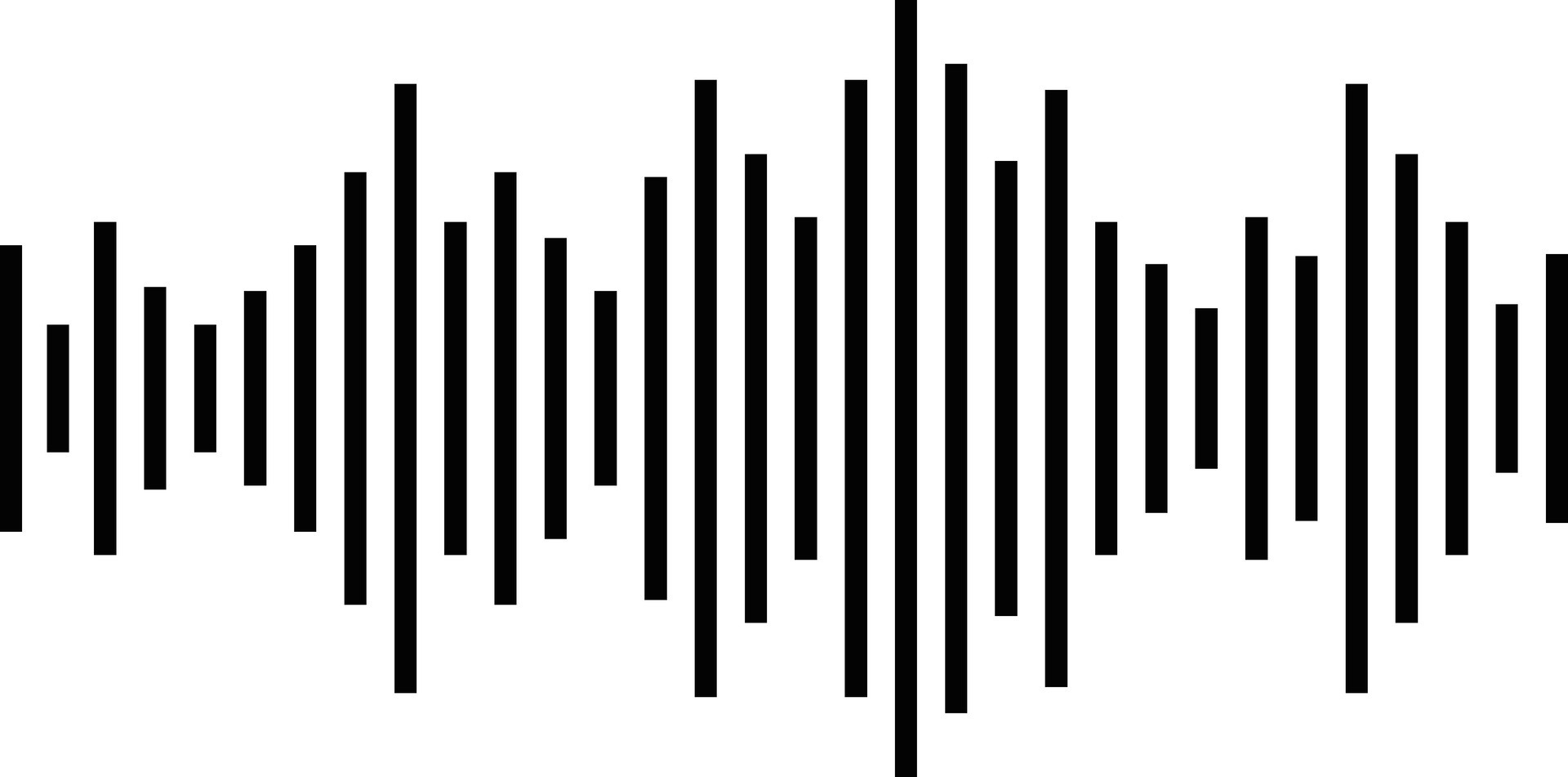 Radio Wave Icon Monochrome Simple Sound Wave Isolated On Equalizer Audio Wave Radio Signal