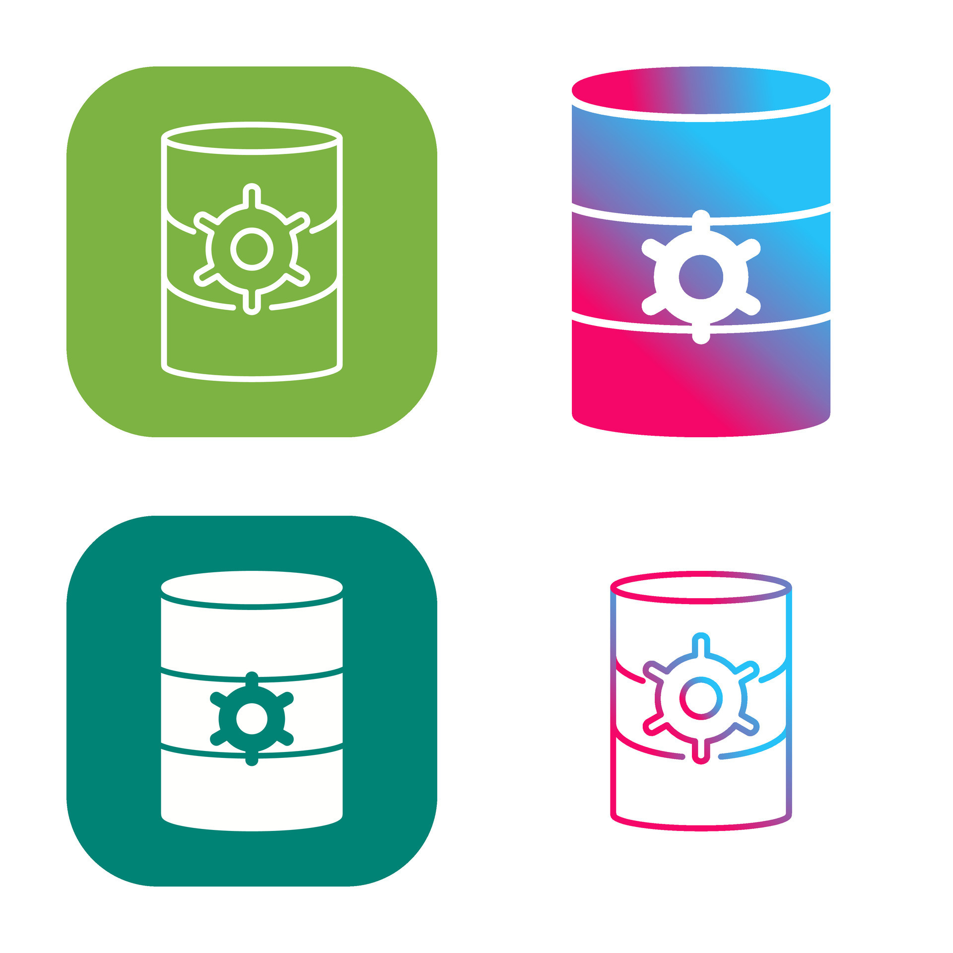 Unique Database Management Vector Icon 33089543 Vector Art At Vecteezy