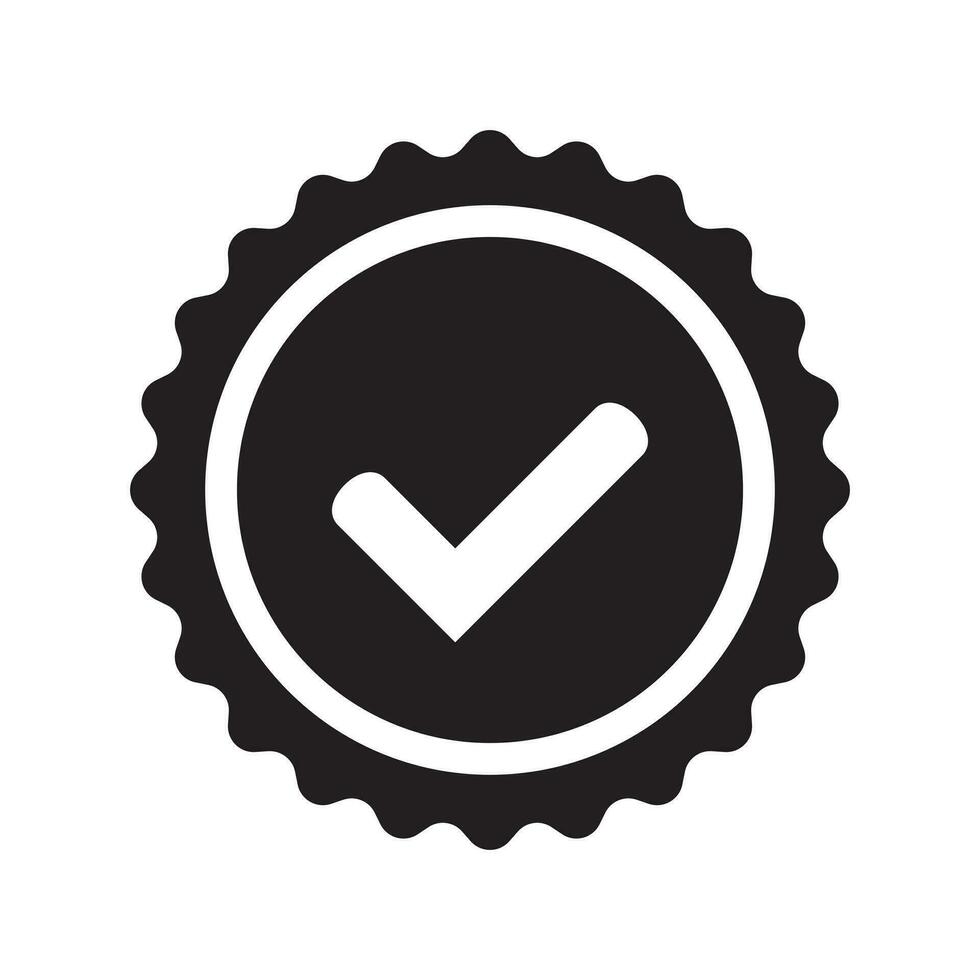 Yes round stamp icon. Seal with check mark icon. Symbol of approval. Approved icon. 33099656 ...
