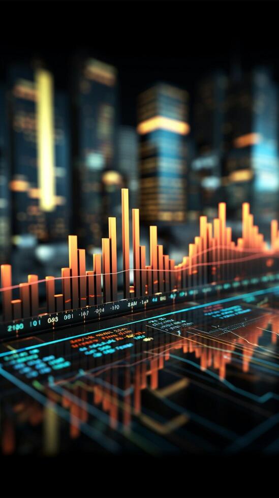 Fluctuation visuals Capturing business, stock market trends with ... Fluctuation visuals Capturing business, stock market trends with ...