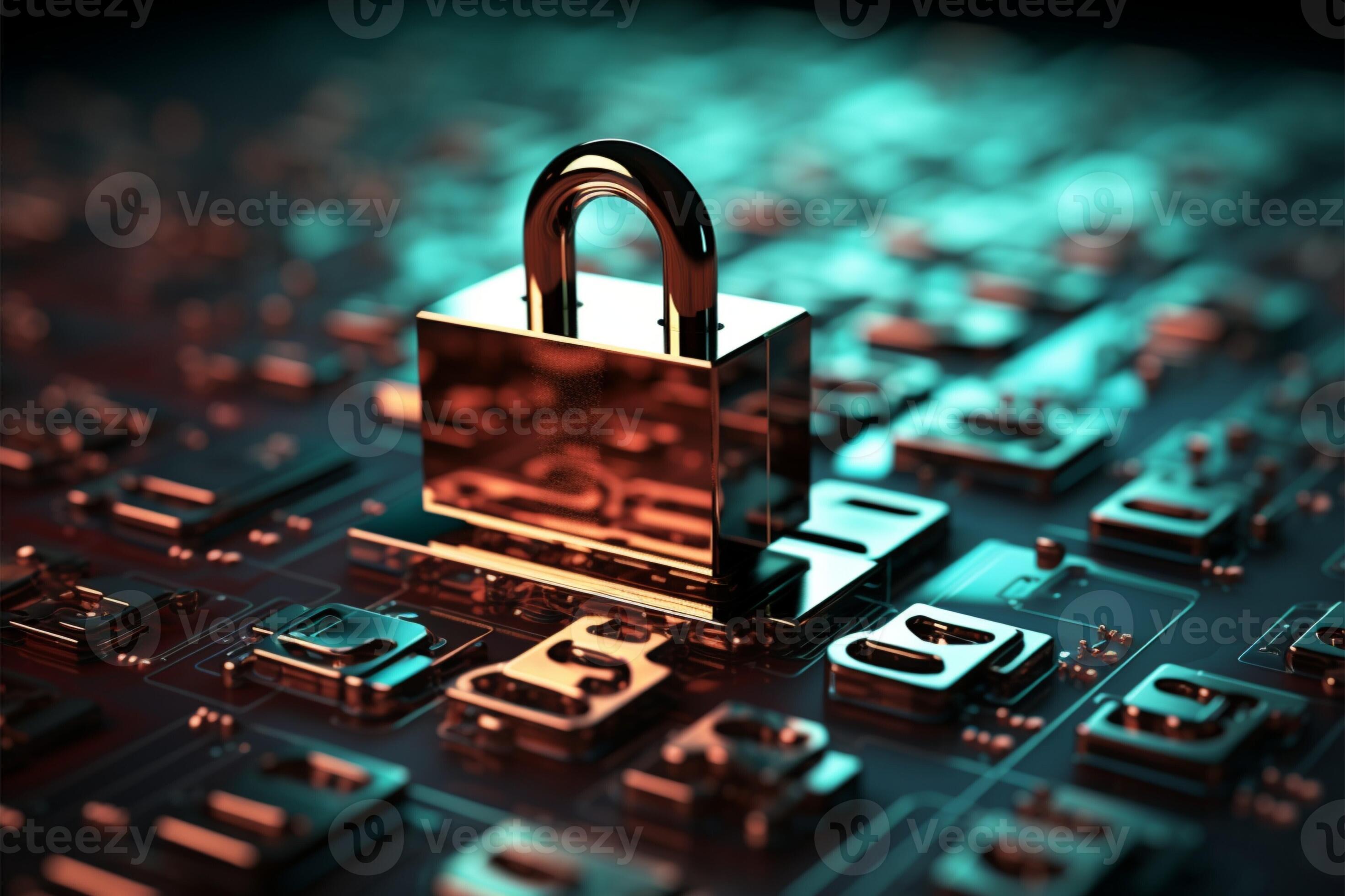 Visual Representation Of Online Safety Practices And Cybersecurity