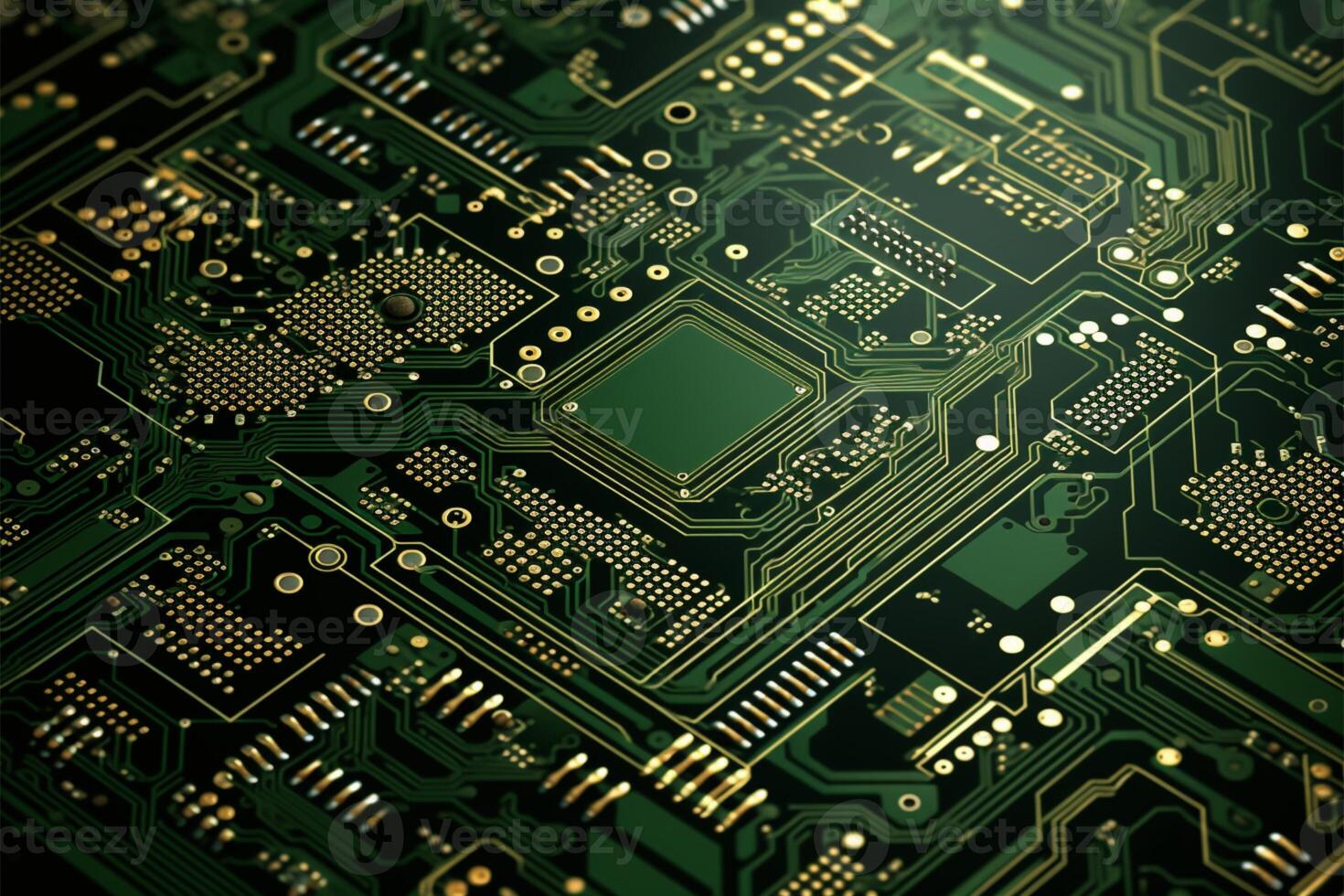 Vector SVG file illustrating a detailed and adaptable PCB circuit board AI Generated 33118021 ...