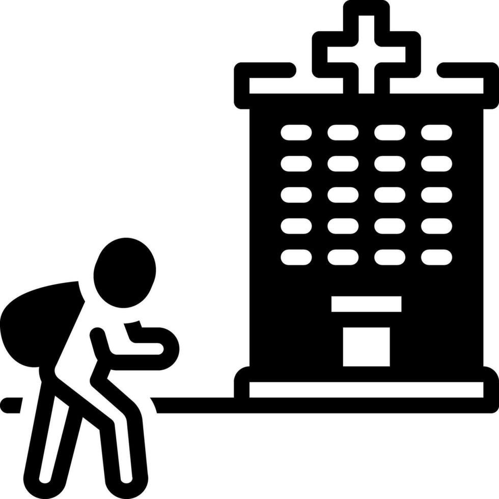 solid icon for asylum 33123698 Vector Art at Vecteezy