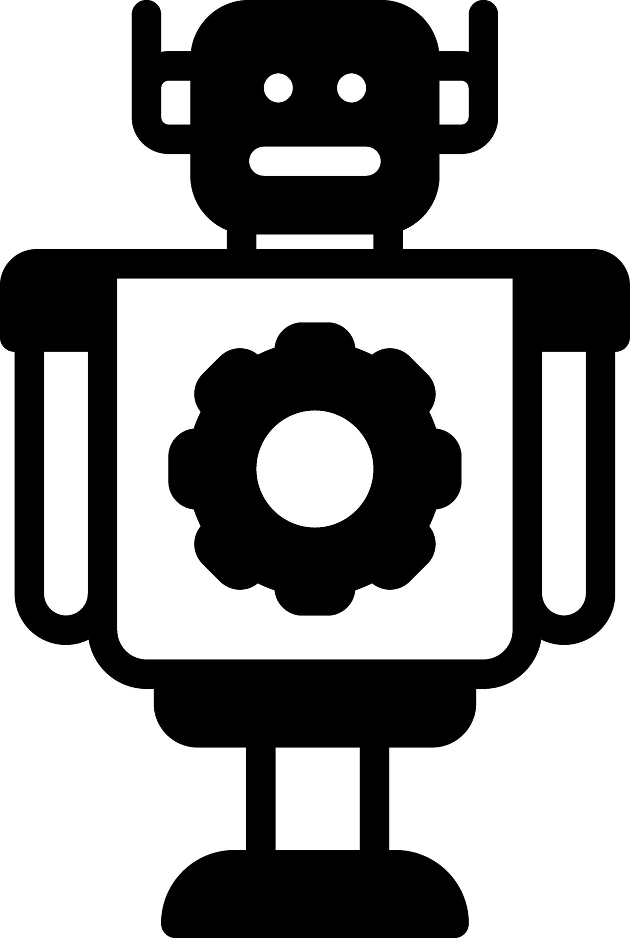 solid icon for automatic 33123709 Vector Art at Vecteezy