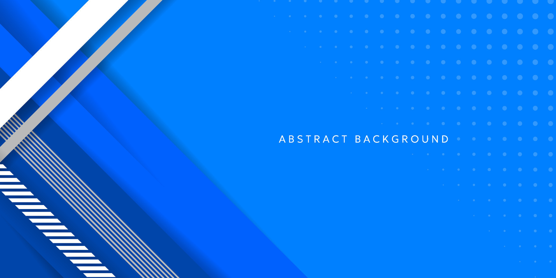 Vibrant blue abstract art with dynamic lines and dots pattern 33125311 ...