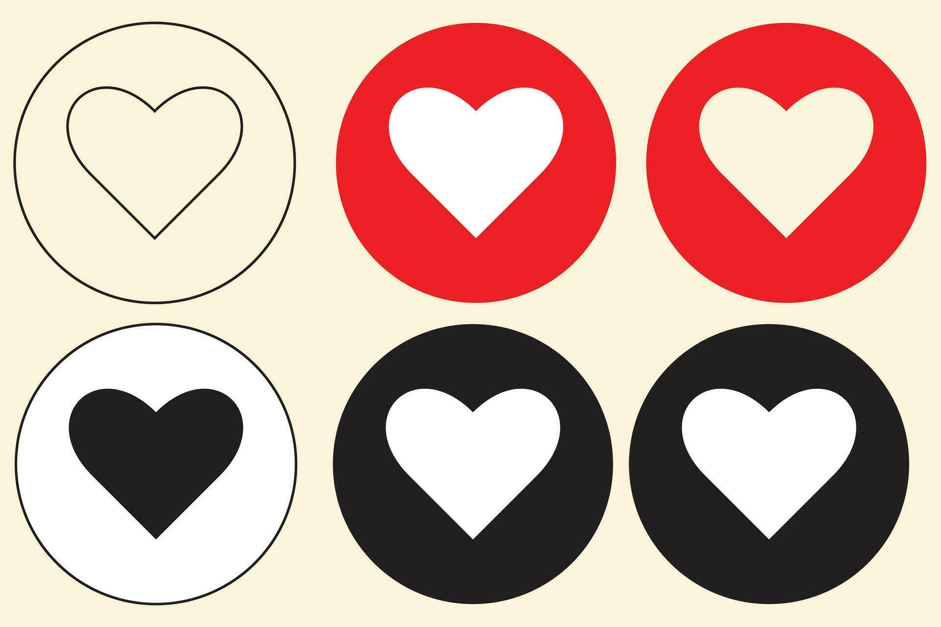 red heart vector icon set 33131782 Vector Art at Vecteezy red heart vector icon set 33131782 Vector Art at Vecteezy