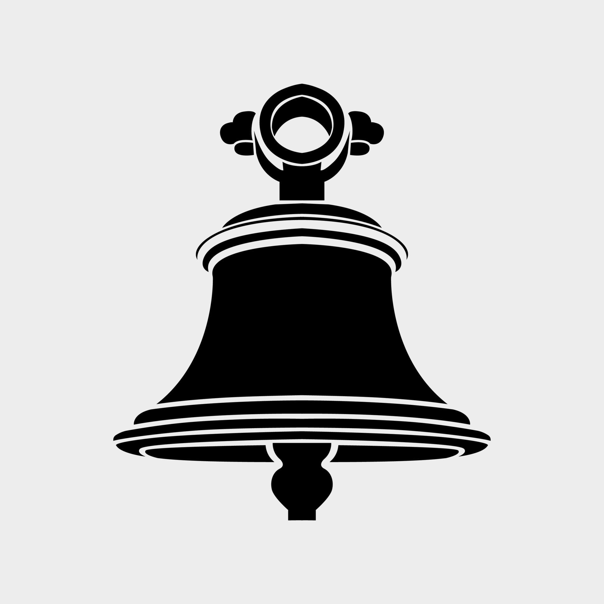 The Bell Of Hindu Temple Vector Icon 33136119 Vector Art At Vecteezy