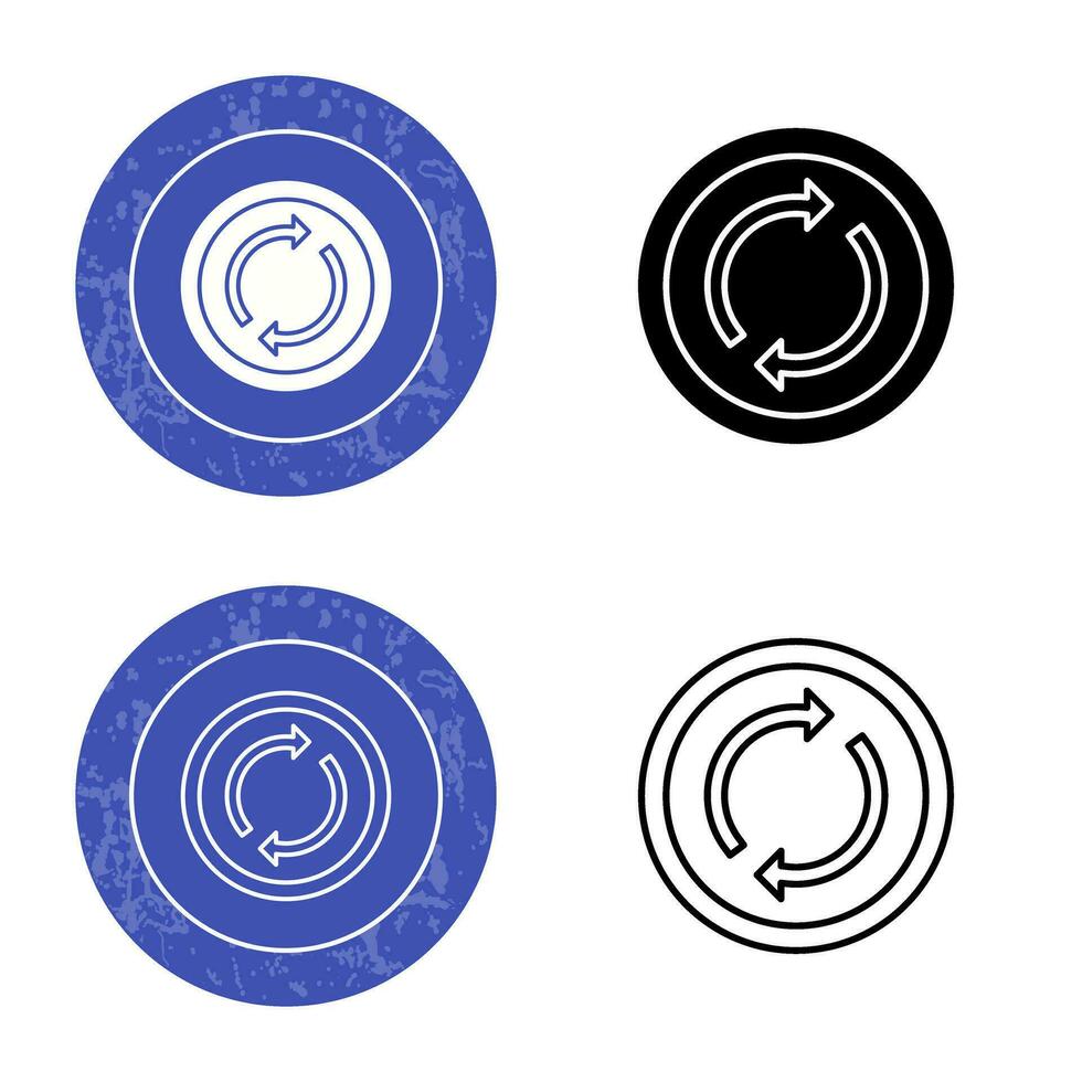 Loop Vector Icon 33138030 Vector Art at Vecteezy