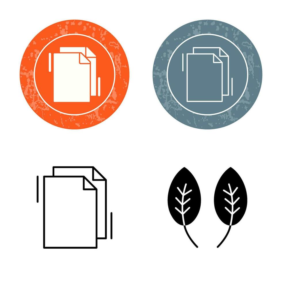 Copy Vector Icon 33139808 Vector Art at Vecteezy