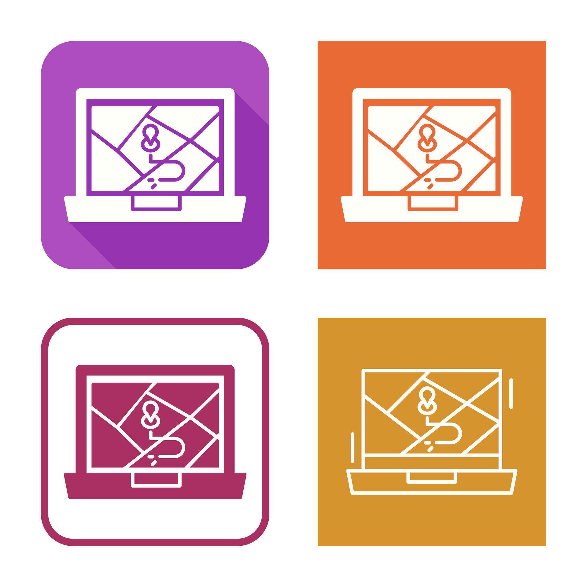 Google Map Vector Icon 33143693 Vector Art at Vecteezy