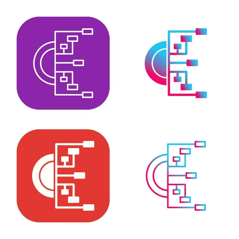 Flowchart Vector Icon 33145199 Vector Art at Vecteezy