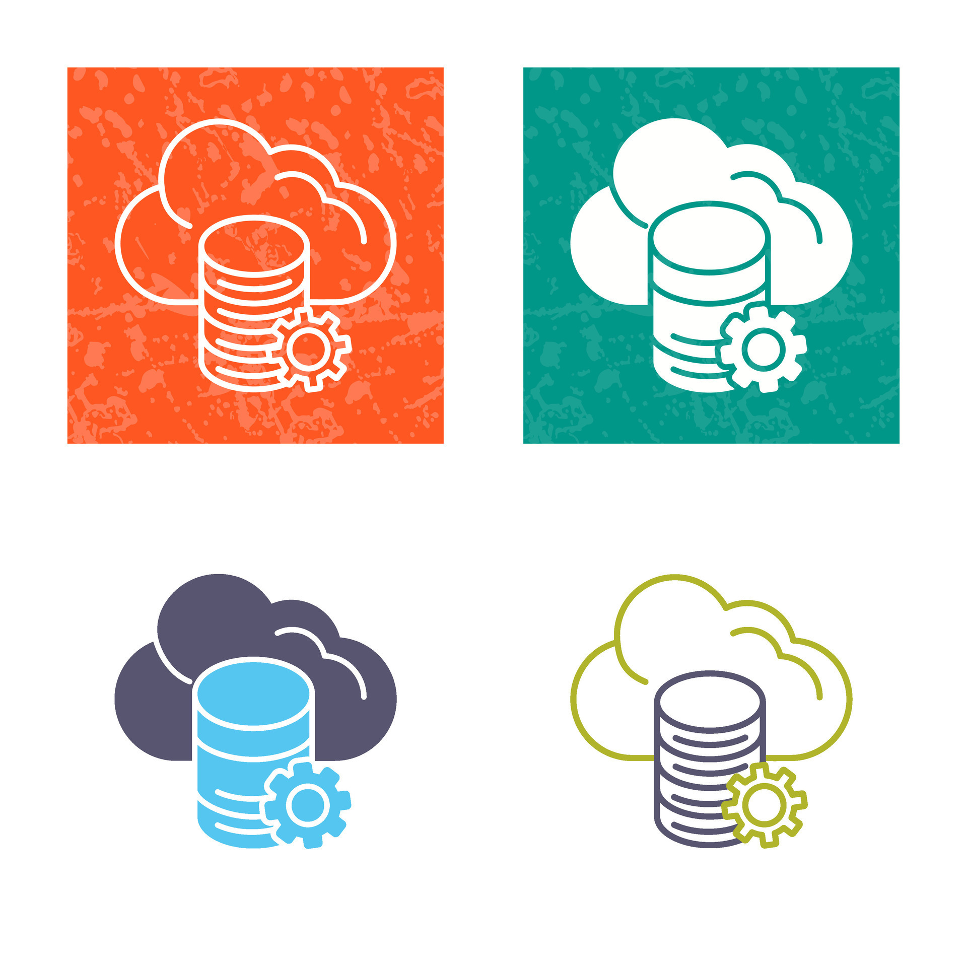 Cloud Data Vector Icon 33145309 Vector Art at Vecteezy