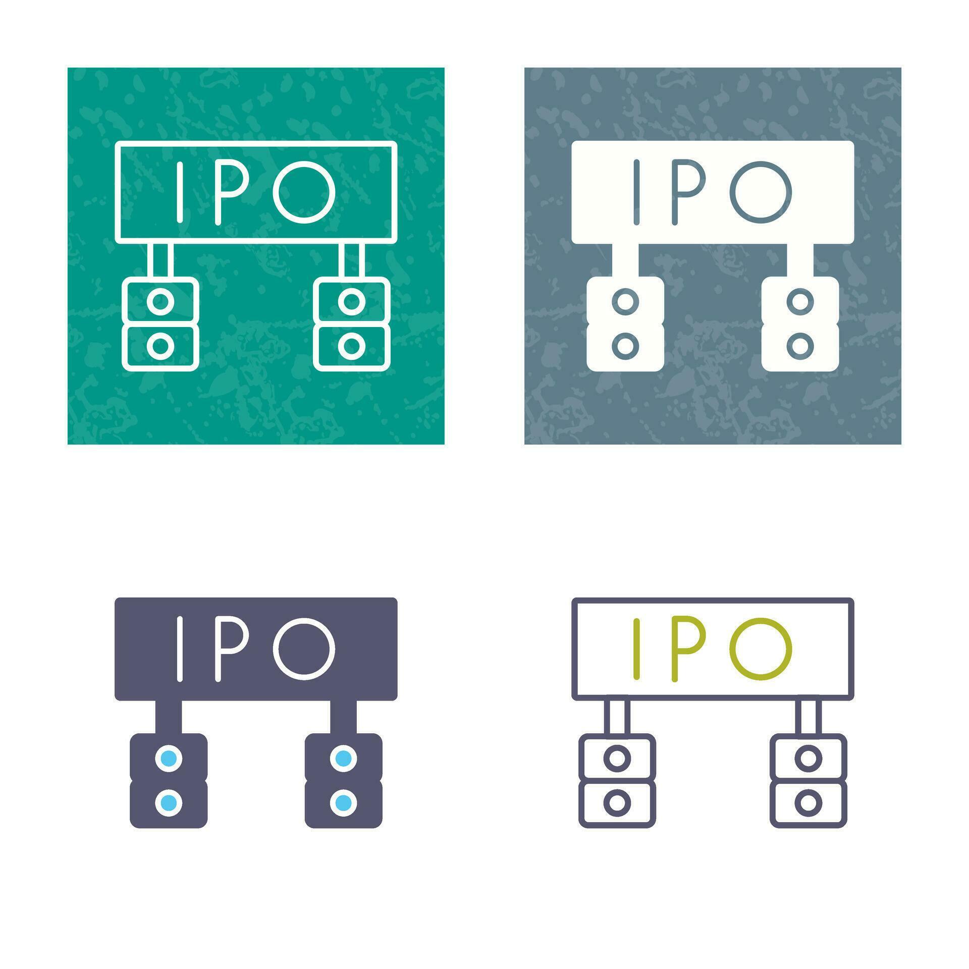 Ipo Vector Icon 33145708 Vector Art at Vecteezy