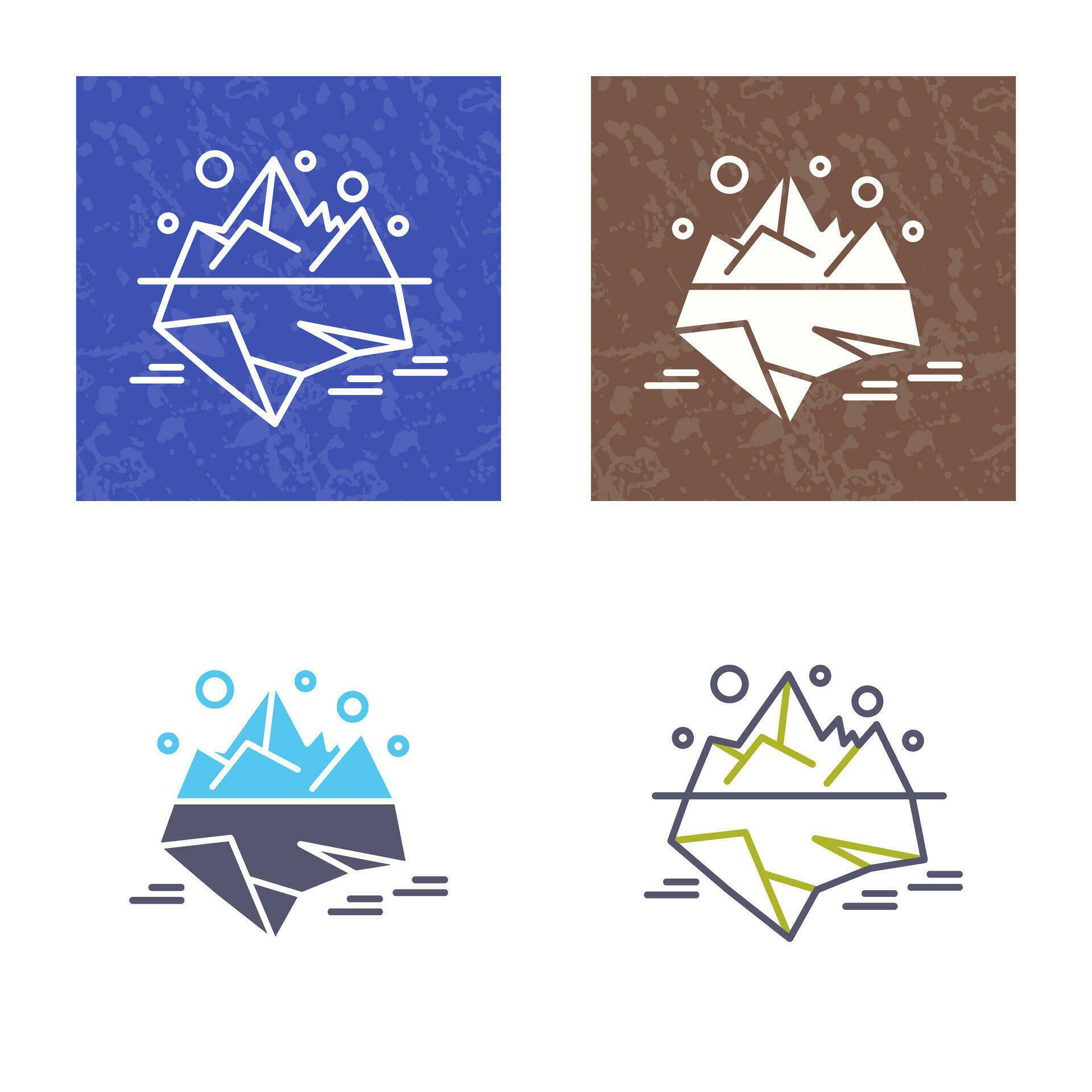 Iceberg Vector Icon 33146009 Vector Art at Vecteezy