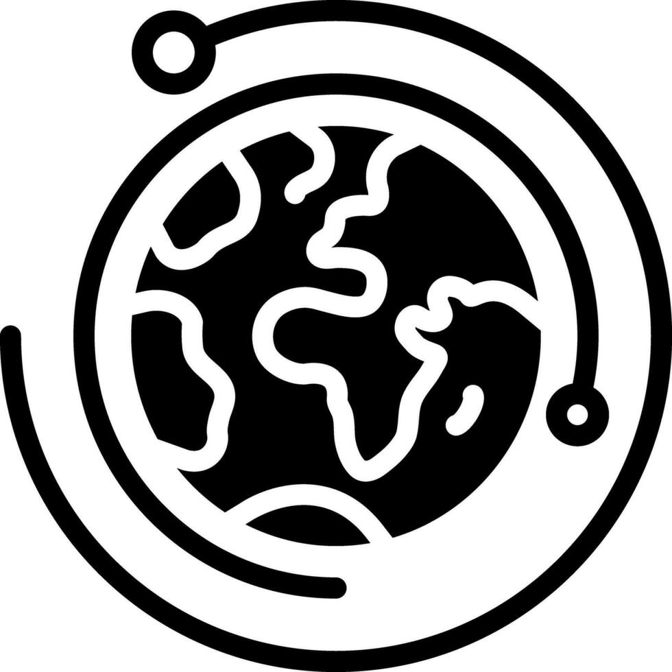 solid icon for orbit 33147276 Vector Art at Vecteezy
