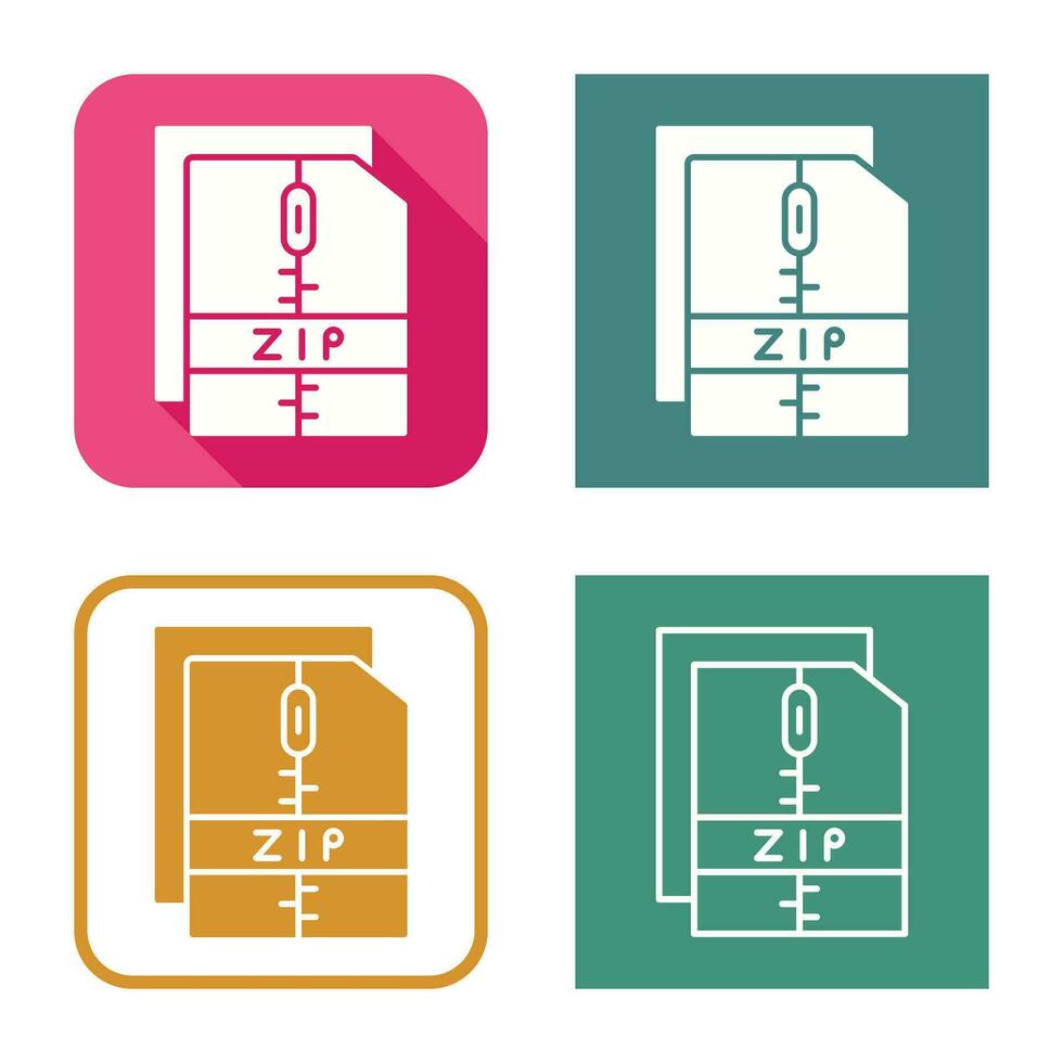 Zip File Vector Icon 33149869 Vector Art at Vecteezy